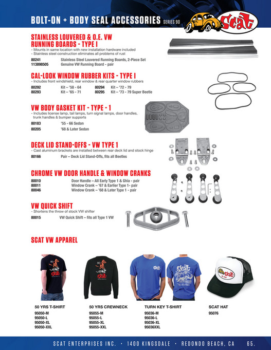 SCAT VW Catalog | Volume 49 Edition 1 - Page 64-65 - Created with Publitas.com