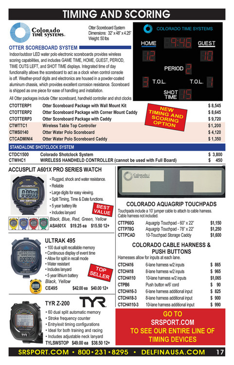 S&R Sport - 2022-2023 S&R Sport Aquatics Catalog - Page 16-17 - Created with Publitas.com