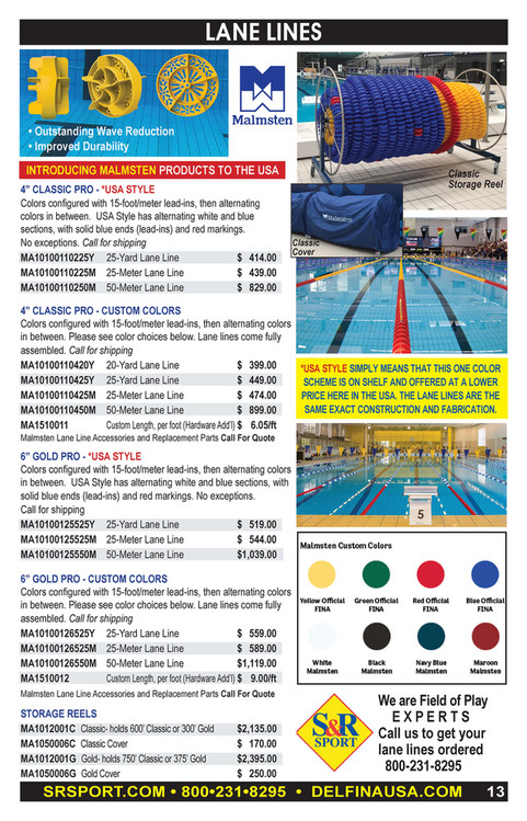 S&R Sport - 2022-2023 S&R Sport Aquatics Catalog - Page 12-13 - Created with Publitas.com