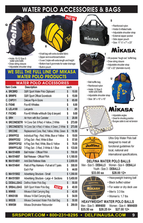 S&R Sport - 2022-2023 S&R Sport Aquatics Catalog - Page 8-9 - Created with Publitas.com