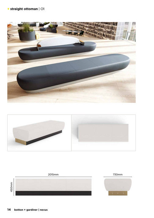 Botton and Gardiner - B+G Nexus Collection Brochure - Page 14-15 - Created with Publitas.com