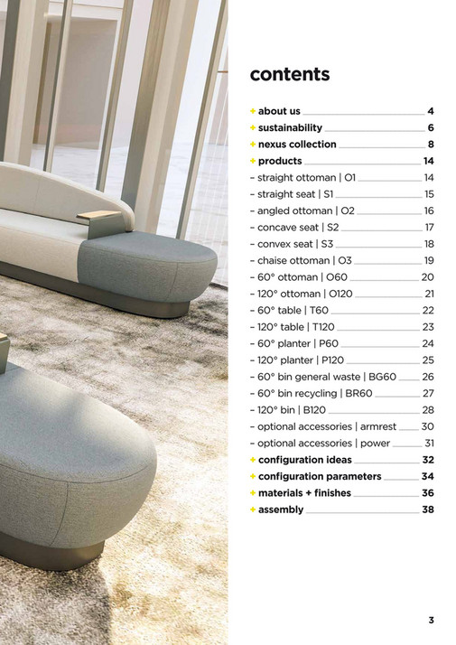 Botton and Gardiner - B+G Nexus Collection Brochure - Page 2-3 - Created with Publitas.com