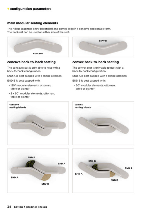 Botton and Gardiner - B+G Nexus Collection Brochure - Page 34-35 - Created with Publitas.com