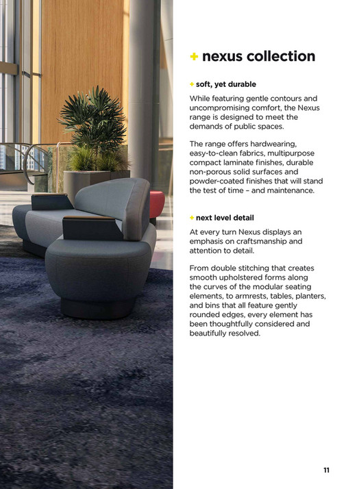 Botton and Gardiner - B+G Nexus Collection Brochure - Page 10-11 - Created with Publitas.com