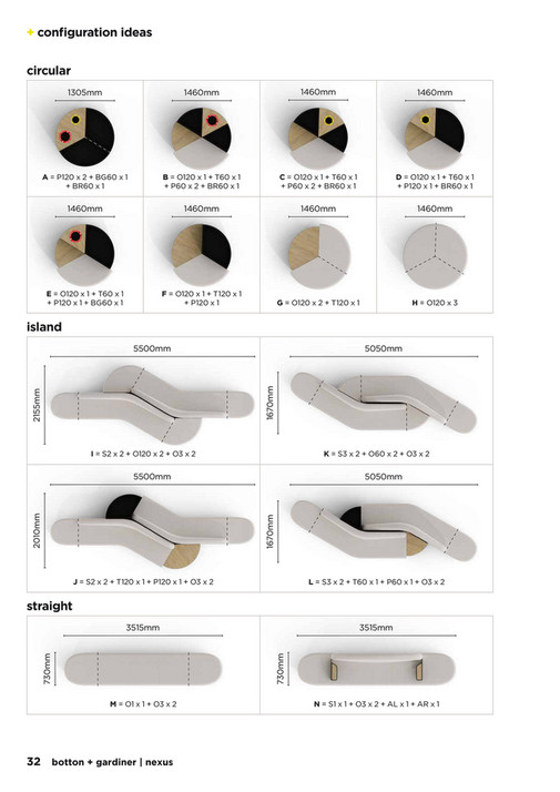 Botton and Gardiner - B+G Nexus Collection Brochure - Page 32-33 - Created with Publitas.com