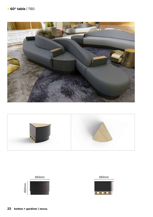 Botton and Gardiner - B+G Nexus Collection Brochure - Page 22-23 - Created with Publitas.com