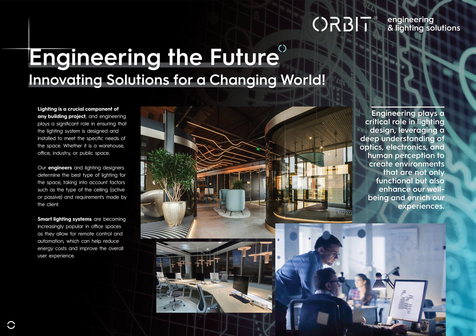 Orbit Lighting - Slides Engineering - Page 1 - Created with Publitas.com