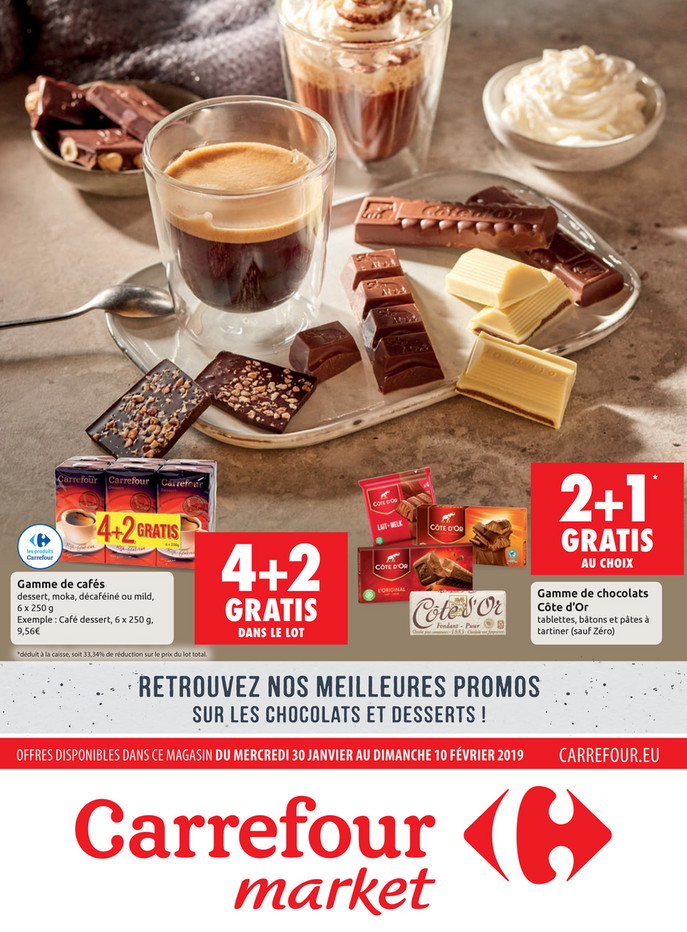 Folder Carrefour Market du 30/01/2019 au 10/02/2019 - Promotions de la ...