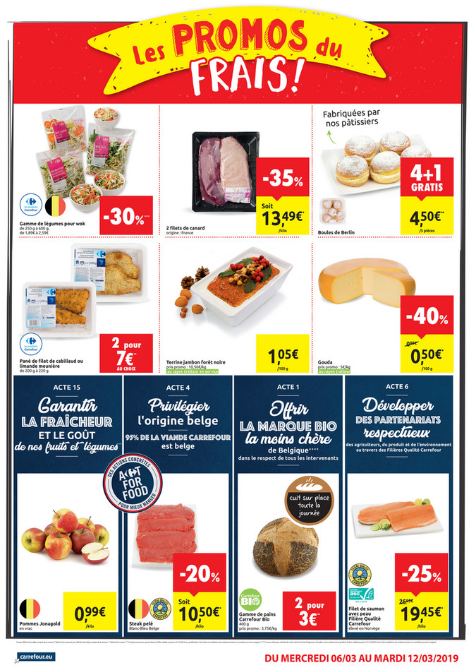 Folder Carrefour Market - Promotions de la semaine 10
