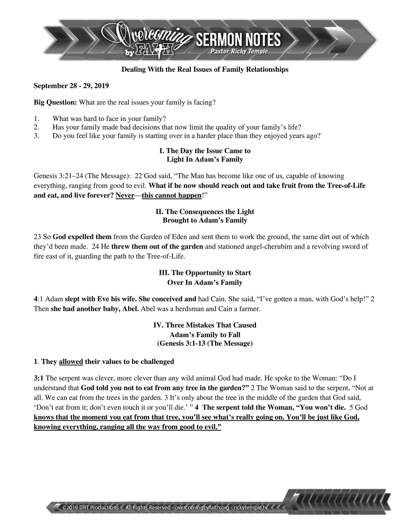 Overcoming by Faith - 092919 - Page 1 - Created with Publitas.com