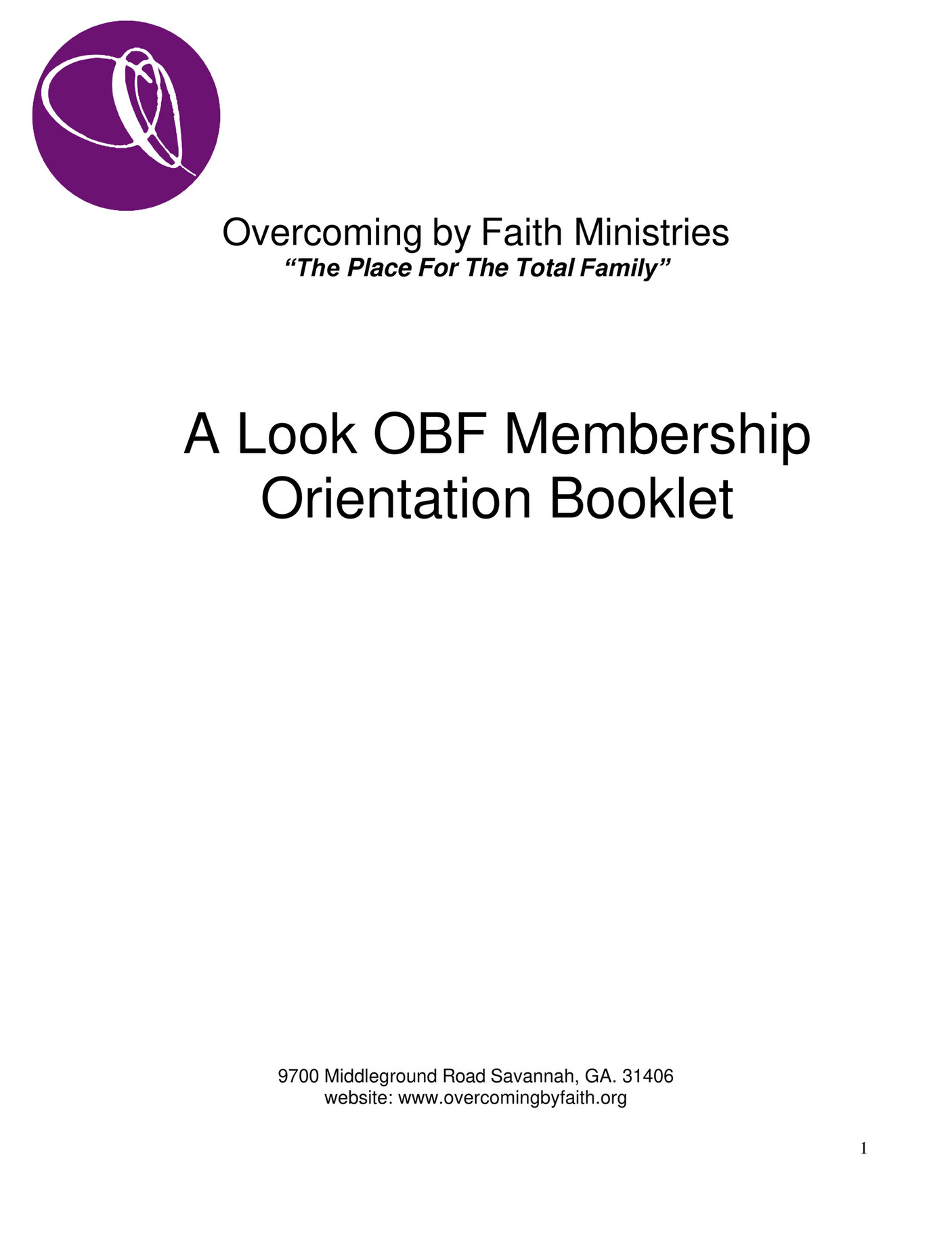 Overcoming by Faith - membership-booklet 2023 - Page 1 - Created with ...