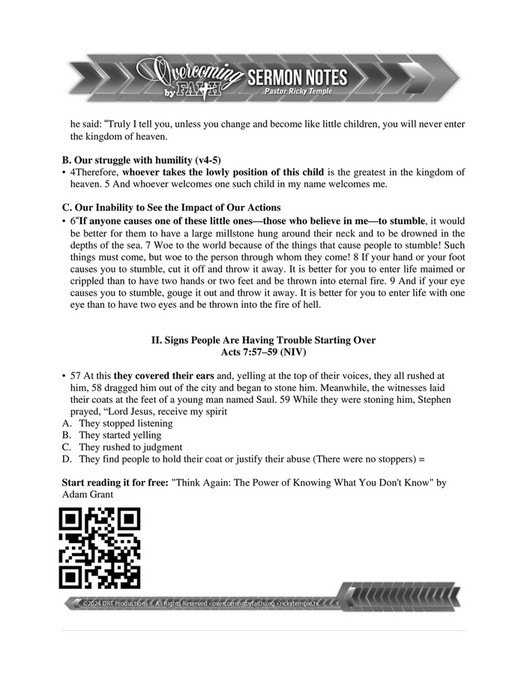 Overcoming by Faith - 092224-Agape-Worship-Center-Intl - Page 1 ...