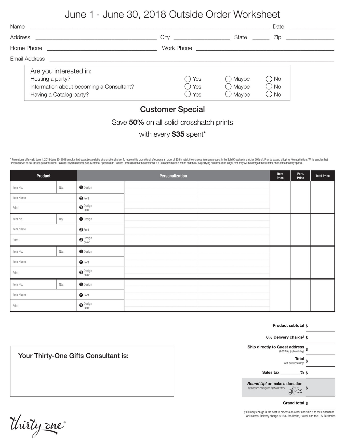 Thirty-One - june_outsideorderwrkst_us - Page 1 - Created with Publitas.com