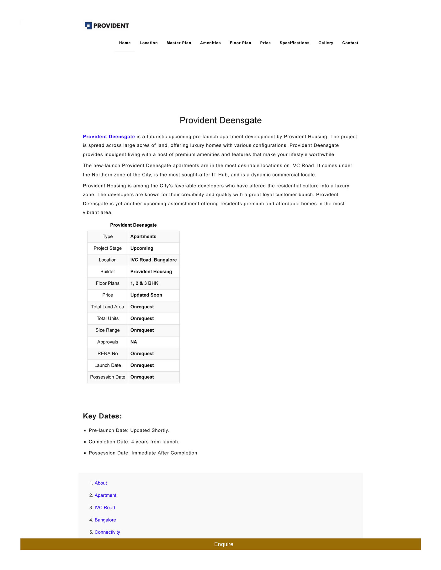 My publications - provident deensgate brochure pdf - Page 1 - Created with Publitas.com