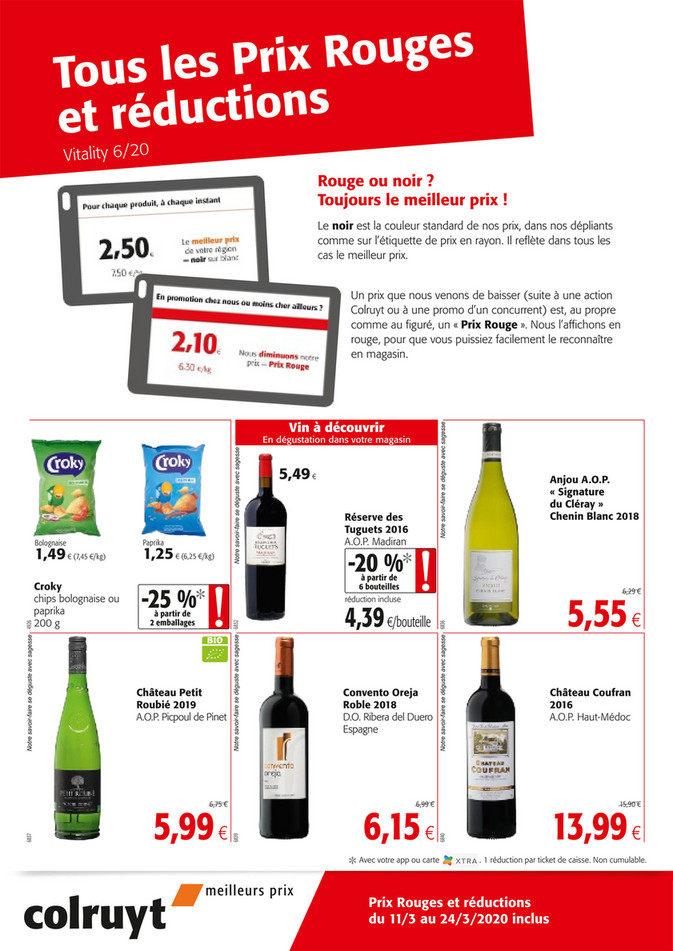 Folder Colruyt - Prix rouges semaine 11