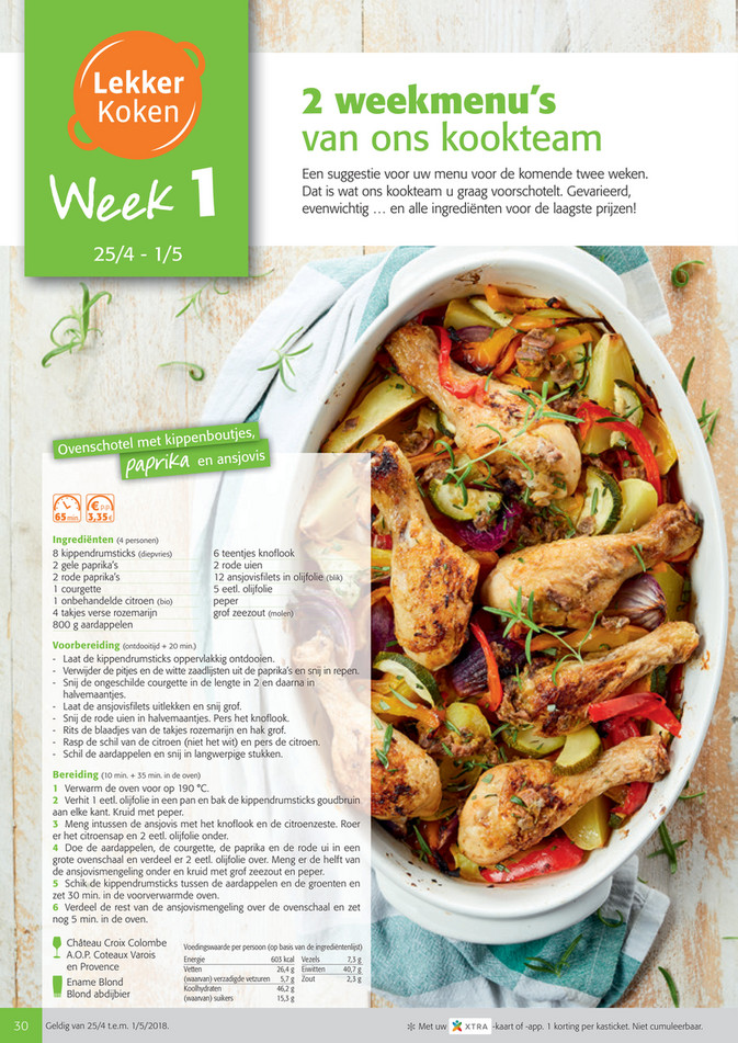Folder Colruyt van 25/04/2018 tot 01/05/2018 - weekmenu_NL.pdf
