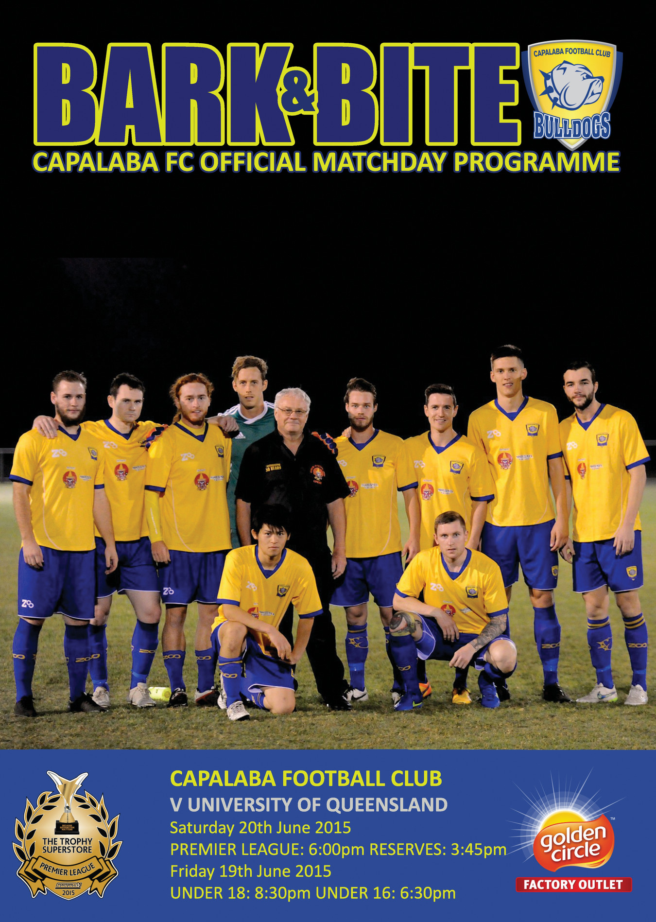 Capalaba Bulldogs FC Ltd - Bark&Bite: Round 15 2015 - Page 1 - Created ...