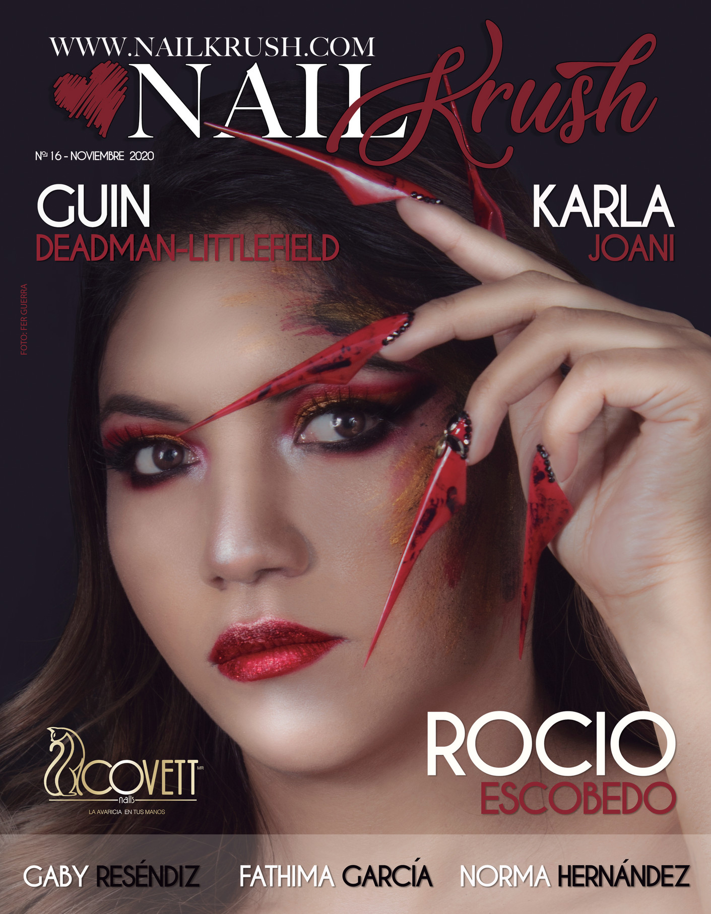 Nail Krush E-zine - NAIL KRUSH #16 ROCIO ESCOBEDO - Page 6-7 - Created ...