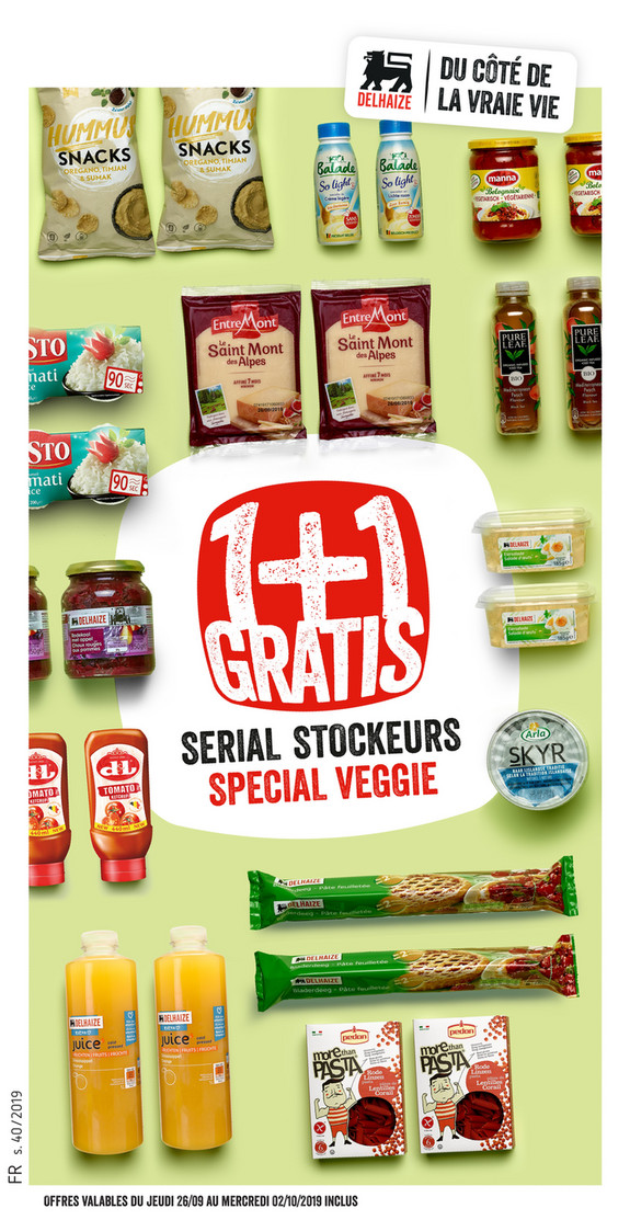 Folder Delhaize - Promotions de la semaine 40