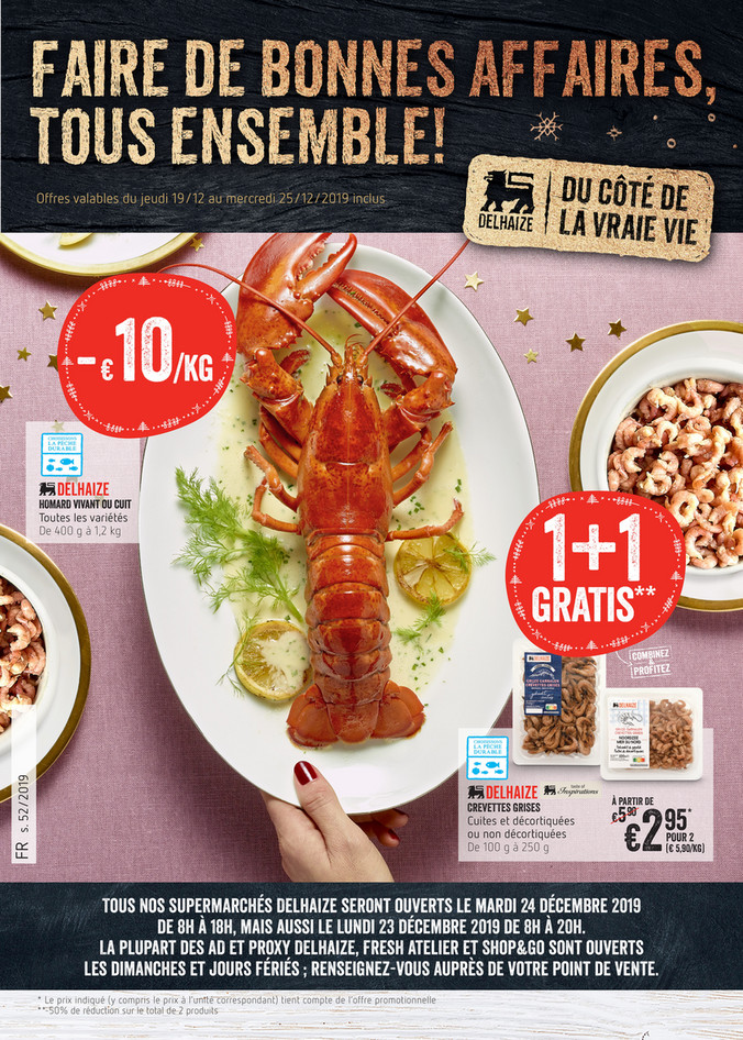Folder Delhaize - Promotions de la semaine 52