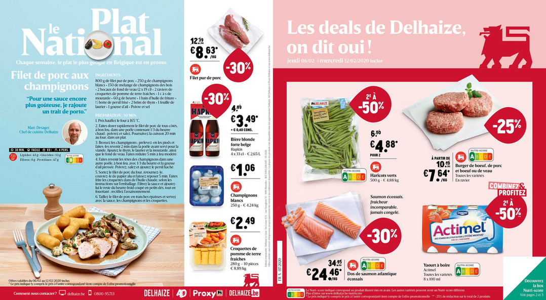 Folder Delhaize - Promotions de la semaine 07