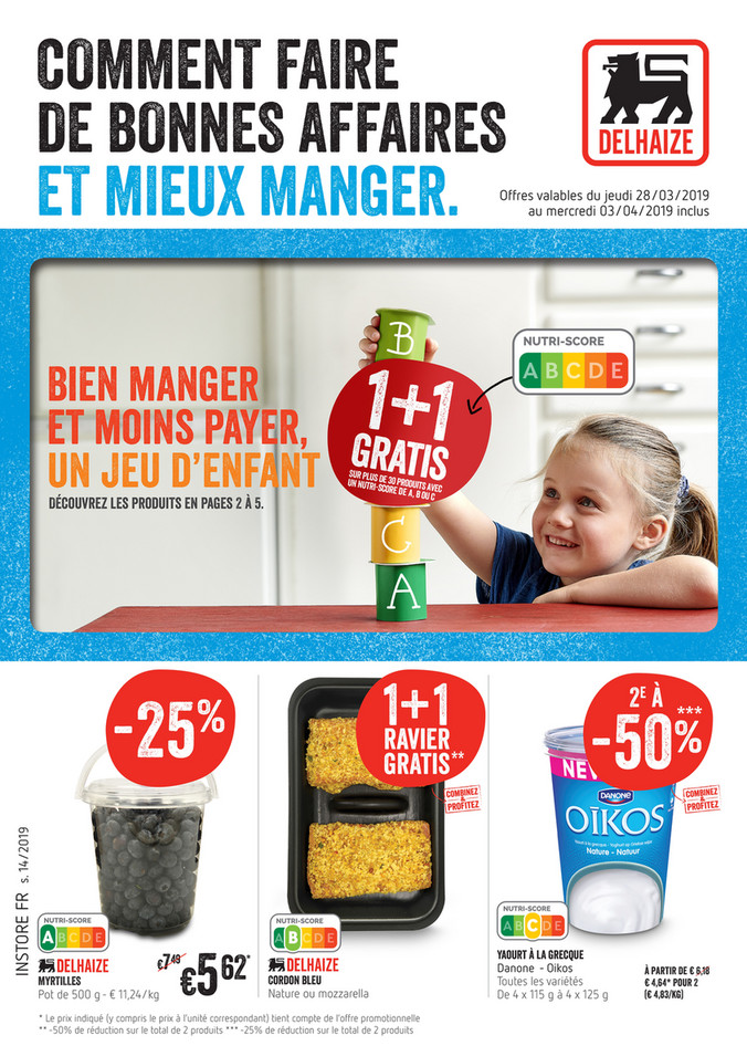 Folder Delhaize - Promotions de la semaine 14