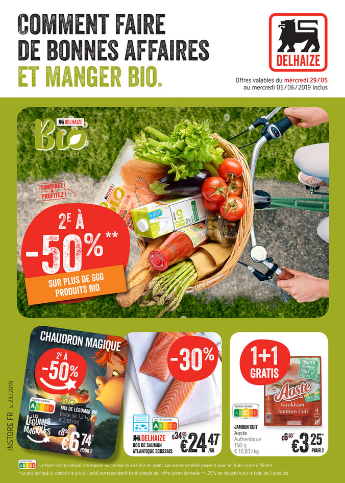 Folder Delhaize - Promotions de la semaine 23