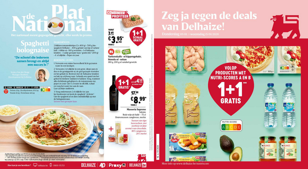 Folder Delhaize van 09/01/2020 tot 15/01/2020 - Weekpromoties 2