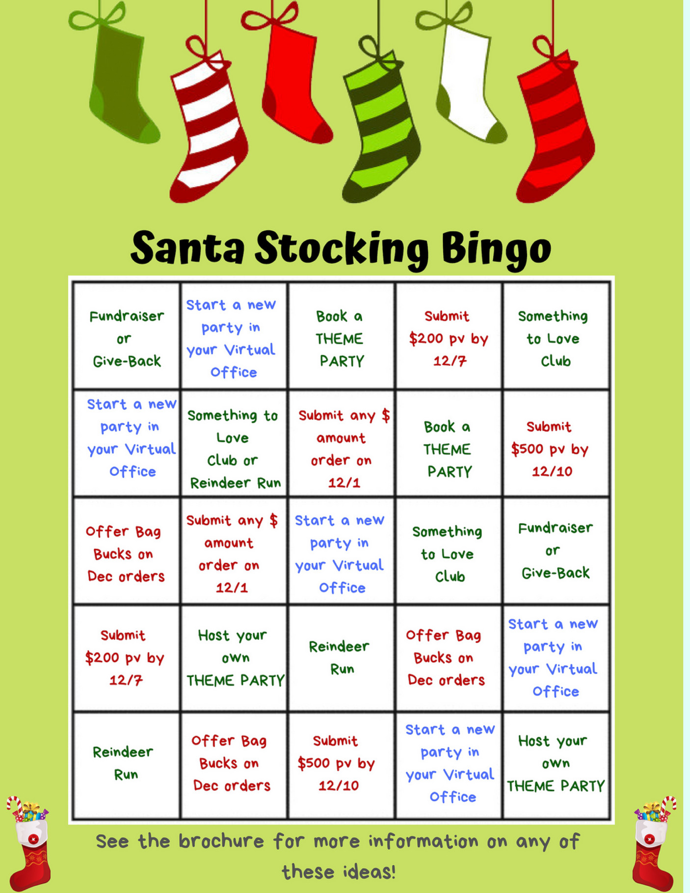 Thirty-One by Debbie Kobernick - Santas-Stocking-Bingo-1 - Page 1 ...