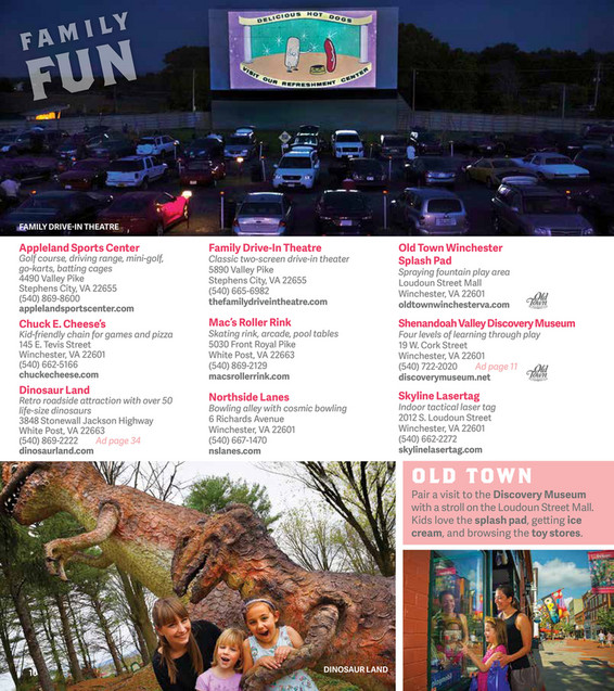 Winchester-Frederick County Virginia Visitors Guide - Page 10-11 ...