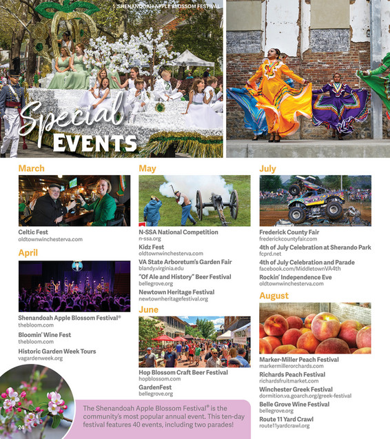 My publications - 2023_2024 Winchester Virginia Visitors Guide - Page 24-25 - Created with ...
