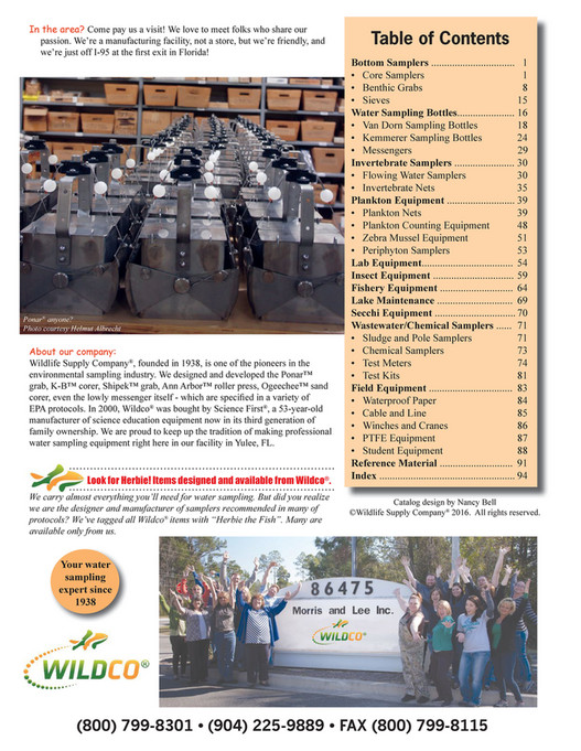 kevinh.work - sampling - catalog Wildco - Page 2-3 - Created with ...