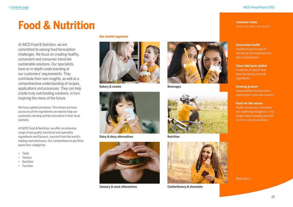 cfreport - IMCD Annual Report 2021 - Page 27