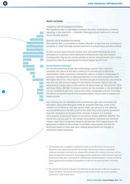 cfreport - UMG Annual Report 2021 - Page 162