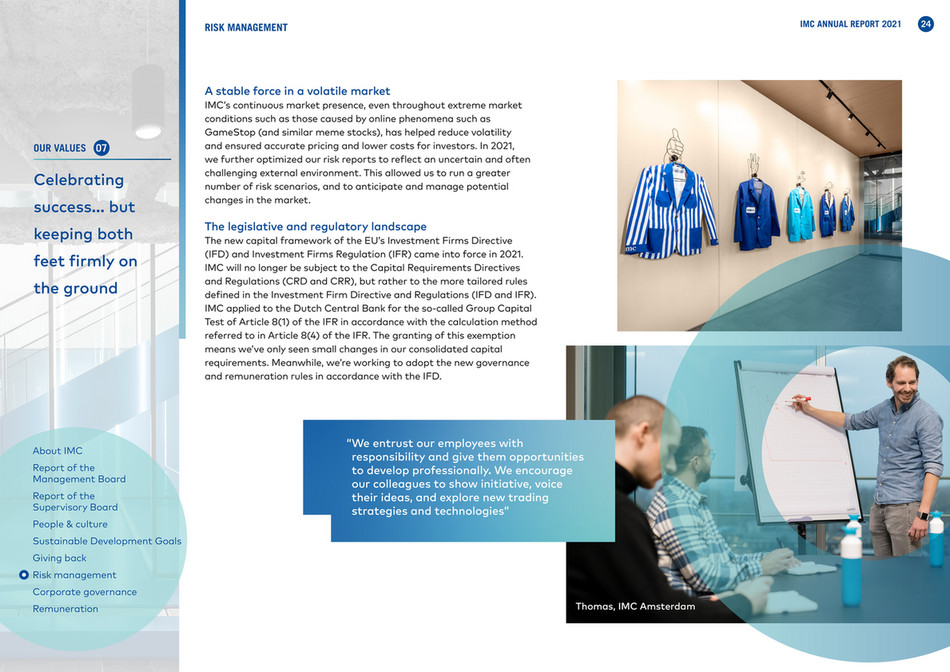 IMC Annual Report 2021 - Page 24