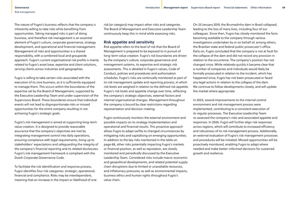 cfreport - Fugro Annual Report 2023 - Page 69
