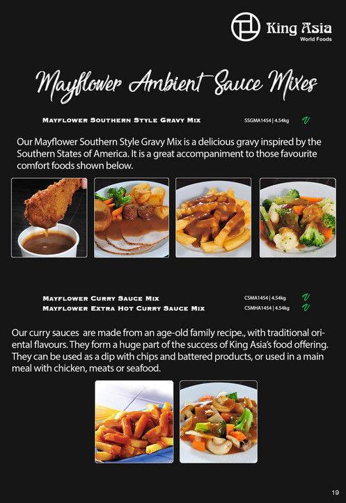 King Asia Foods - King Asia Foods Brochure - Page 18-19 - Created with ...