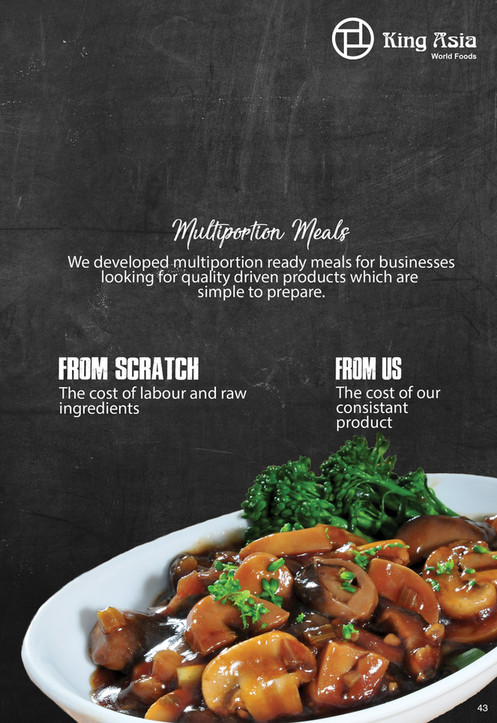 King Asia Foods - King Asia Foods Brochure - Page 42-43 - Created with ...
