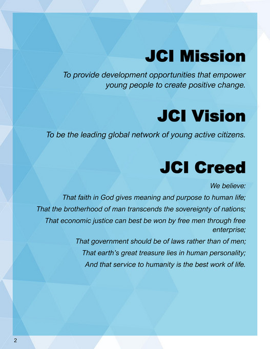 JCI Barbados - JCI Barbados First Quarterly Magazine - 2021 - Page 6-7 ...