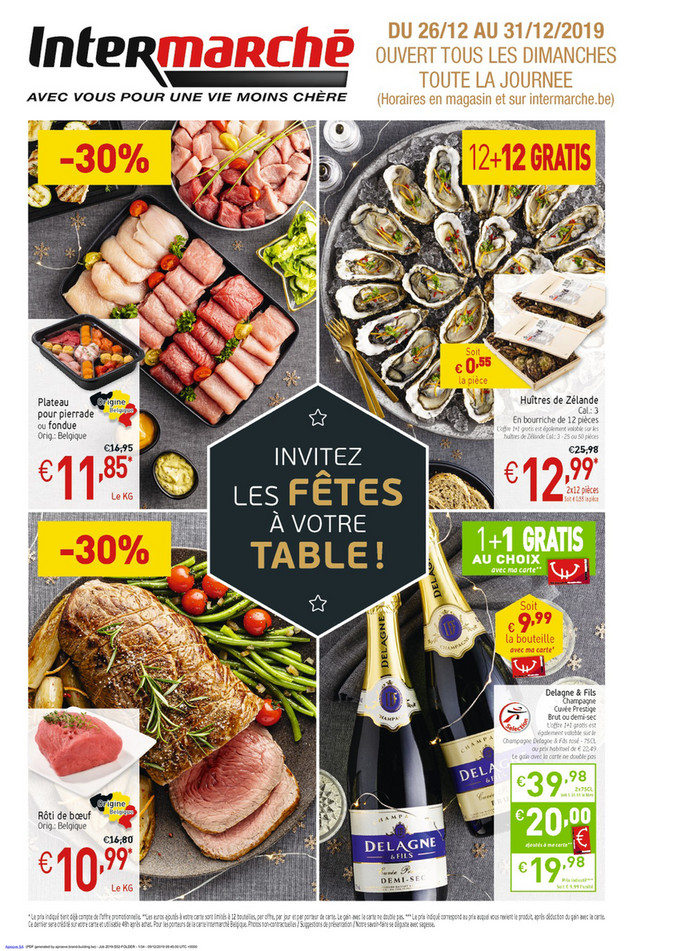 Folder Intermarché du 25/12/2019 au 30/12/2019 - Promotions de la ...