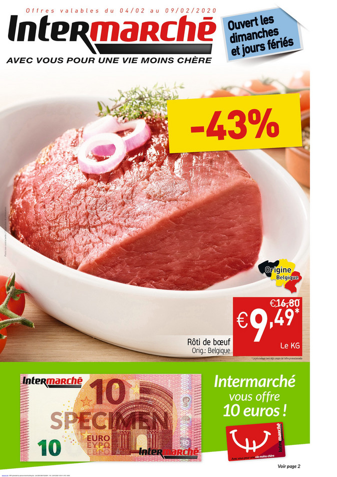 Folder Intermarché - Promotions de la semaine 06