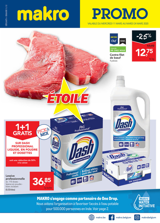 Folder Makro - Promotions de la semaine 11 food