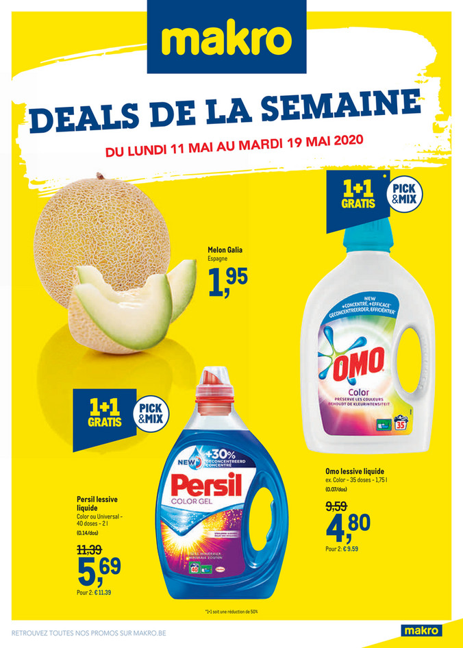 Folder Makro - Promotions de la semaine 20 food
