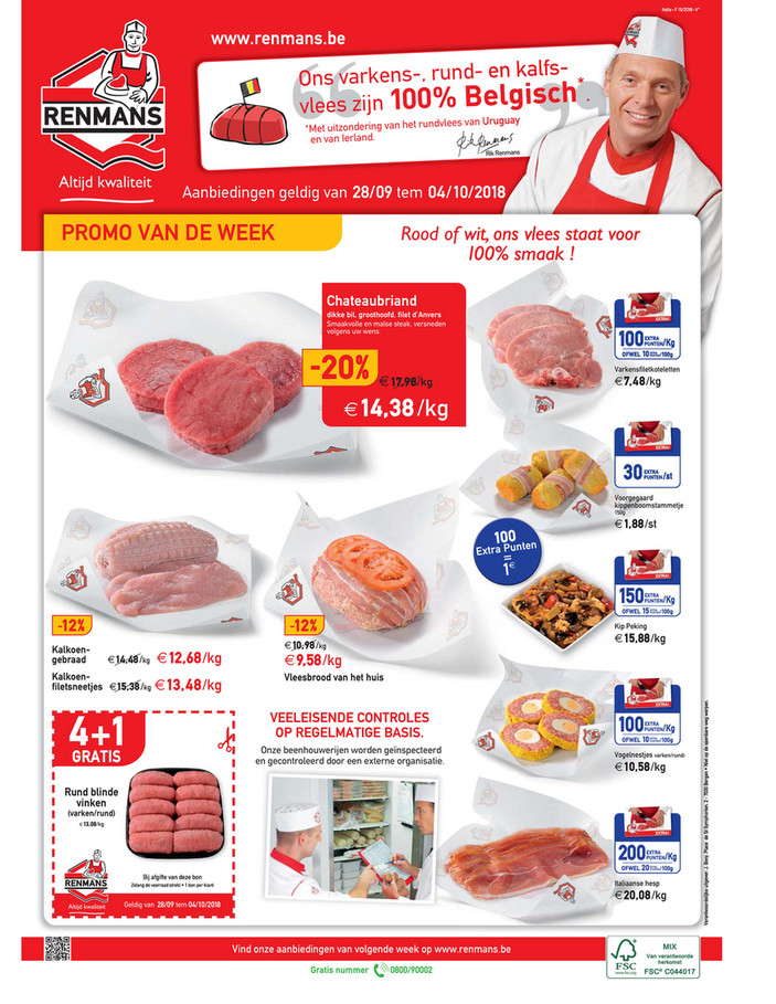 Renmans Folder - Weekpromoties 39