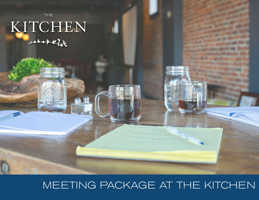 The Kitchen - Meeting Package at The Kitchen - Page 1