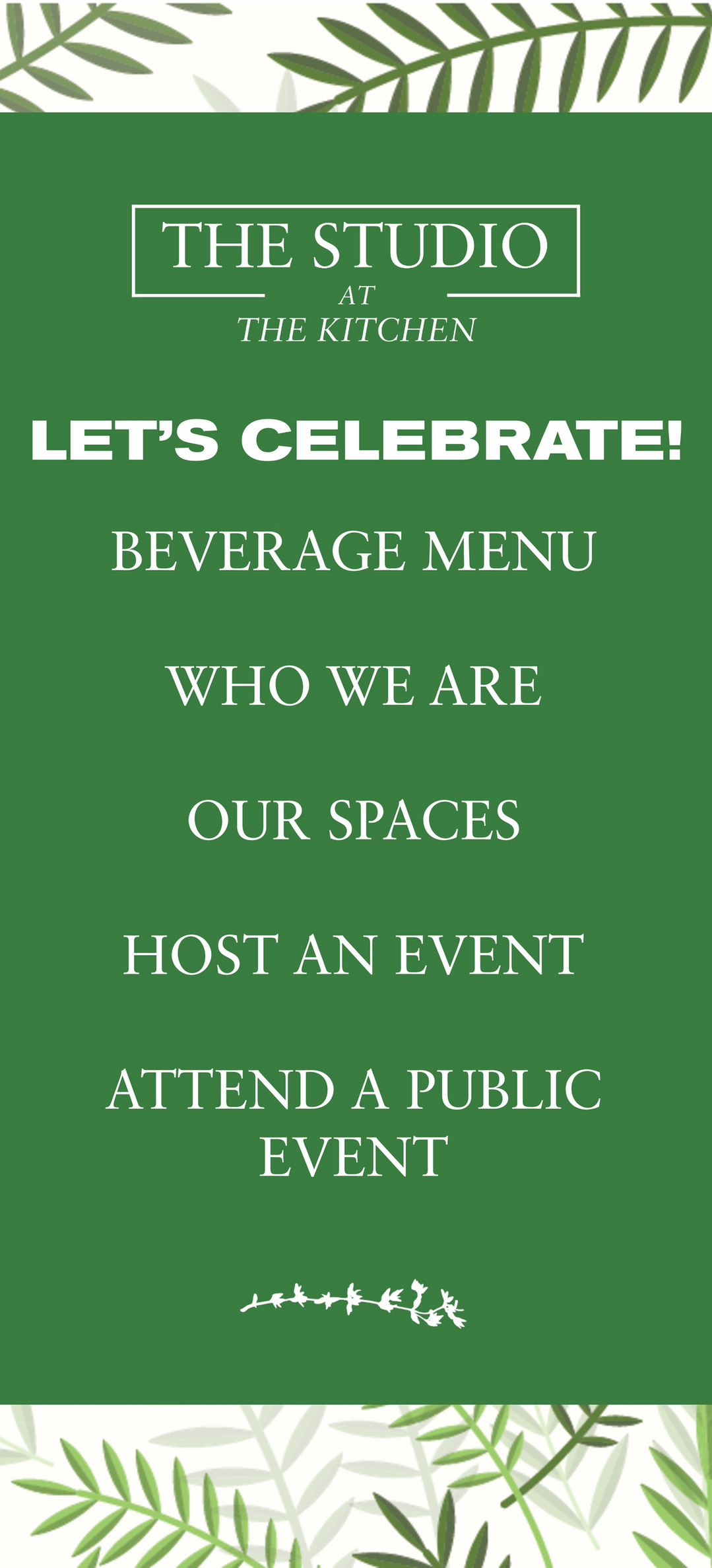 The Kitchen - The Studio's Beverage Menu - QR CODE - Page 3 The Kitchen - The Studio's Beverage Menu - QR CODE - Page 3