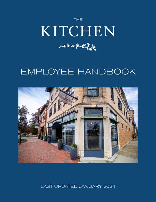 The Kitchen - The Kitchen Handbook - January 2024 - Page 1