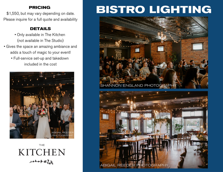 The Kitchen - The Kitchen - Event Enhancements - Page 4