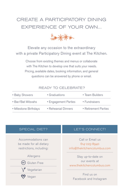 The Kitchen - The Kitchen's Participatory Dining Guide - Page 24-25