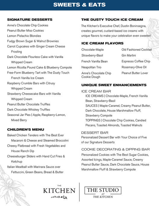 The Kitchen - Spring:Summer Catered Menu - Page 6-7
